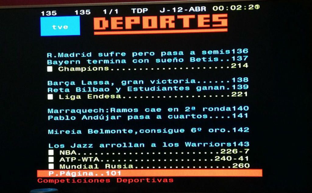 El grave error del teletexto que indigna al sevillismo - Estadio Deportivo
